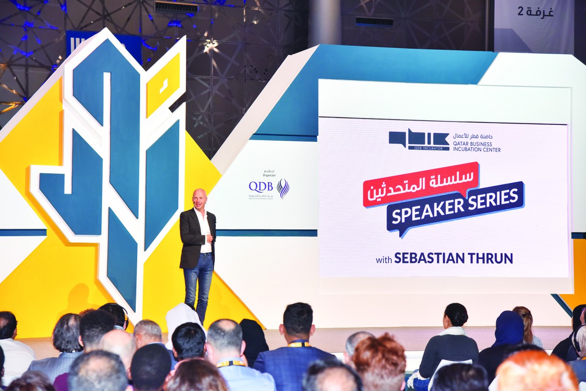QBIC Speaker Series features Sebastian Thrun at Rowad Qatar | The ...