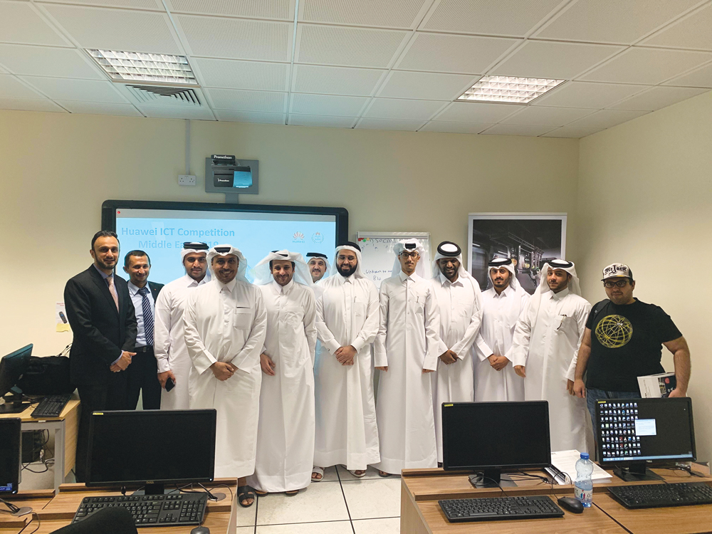Three Qatari students to represent nation in Huawei ICT Competition ...