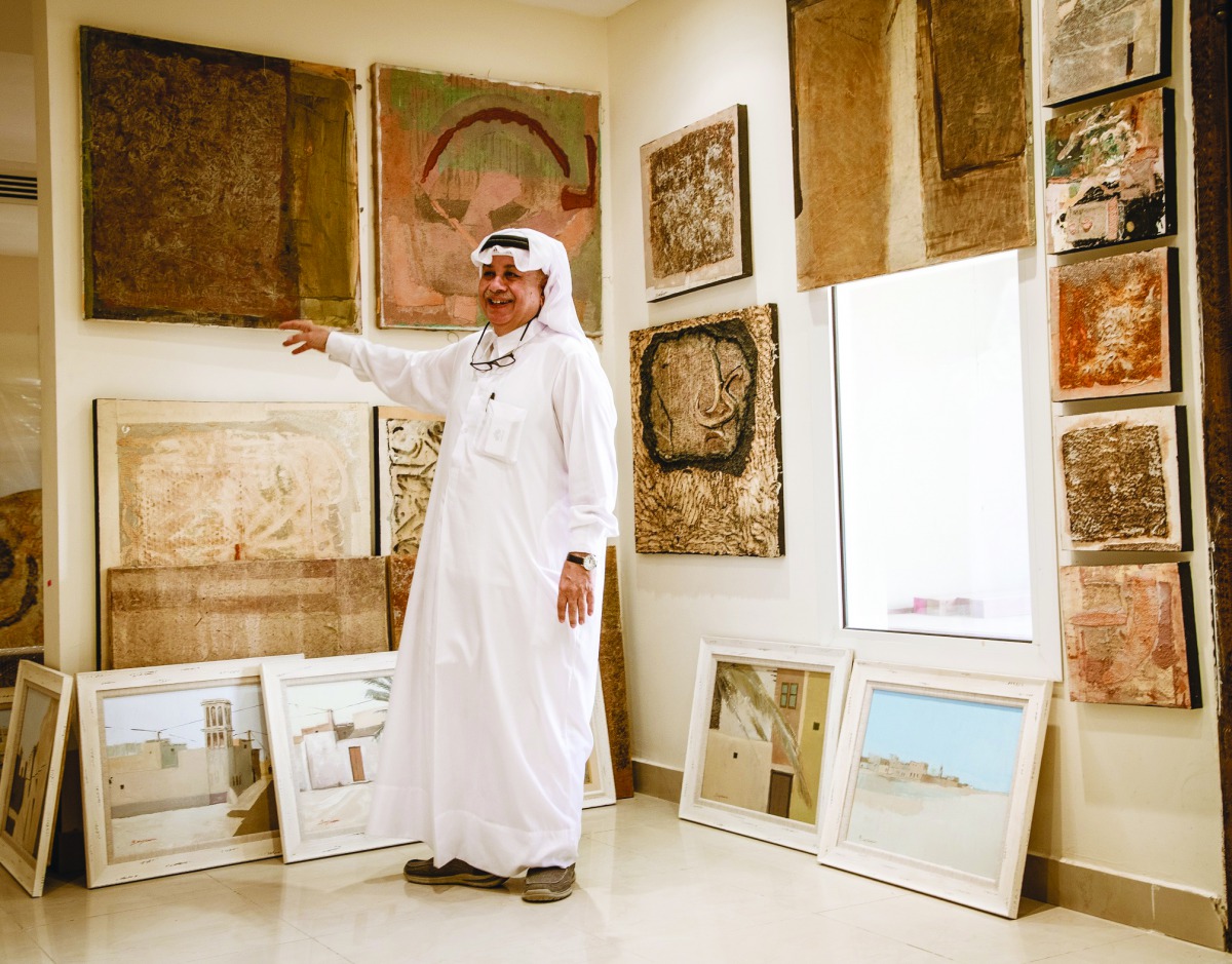 Qatari artist reminisces about evolution of art scene in the country ...