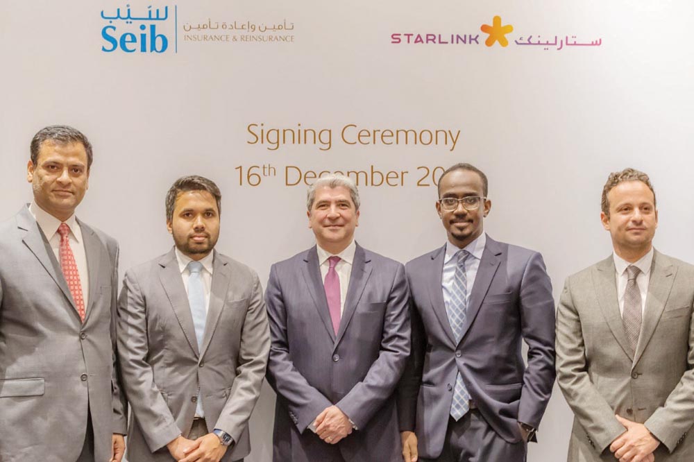 Seib Insurance signs agreement to cover Starlink products | The Peninsula Qatar