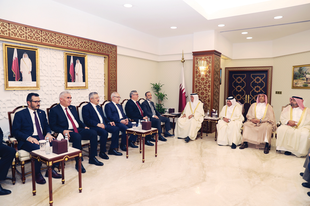 Shura Council Speaker meets Turkish delegation | The Peninsula Qatar