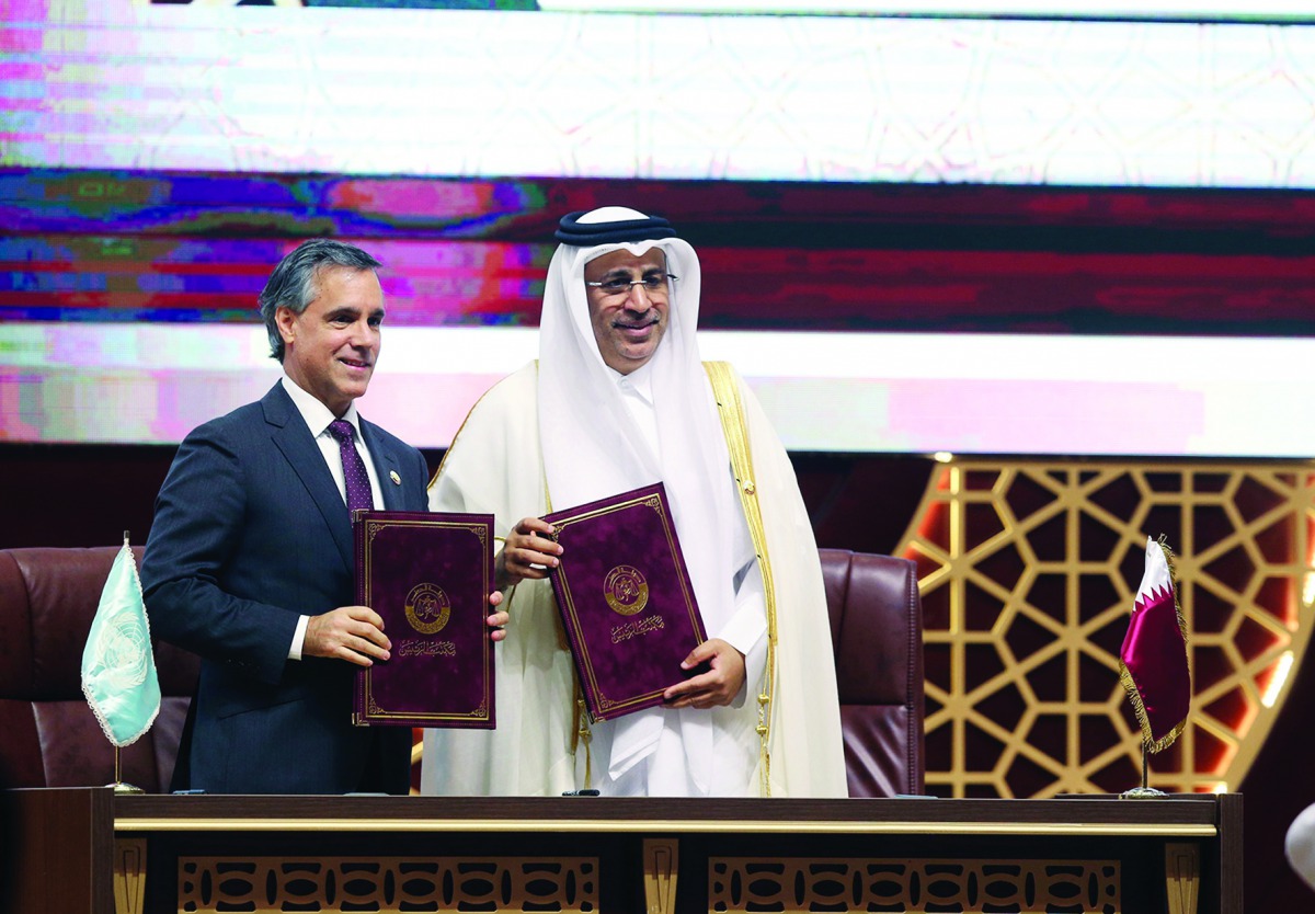 Qatar and UN sign declaration of intent | The Peninsula Qatar