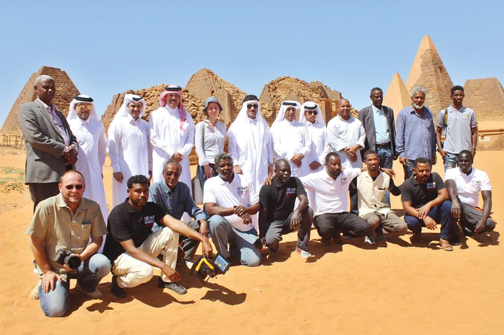 Qatar Museums delegation visits Sudan pyramids | The Peninsula Qatar