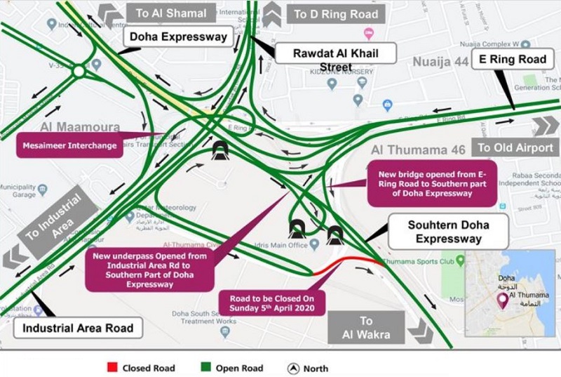 Ashghal opens new underpass and bridge on Mesaimeer Interchange | The ...