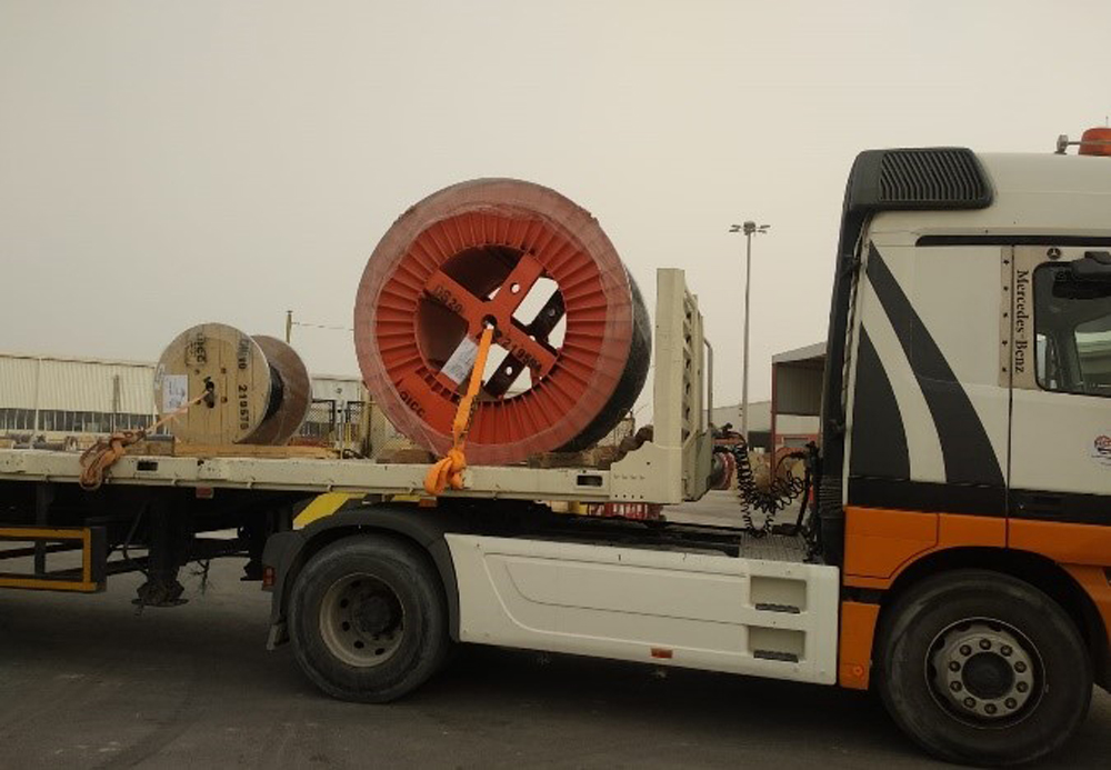 Qatar International Cables Company donates cables to help build field ...