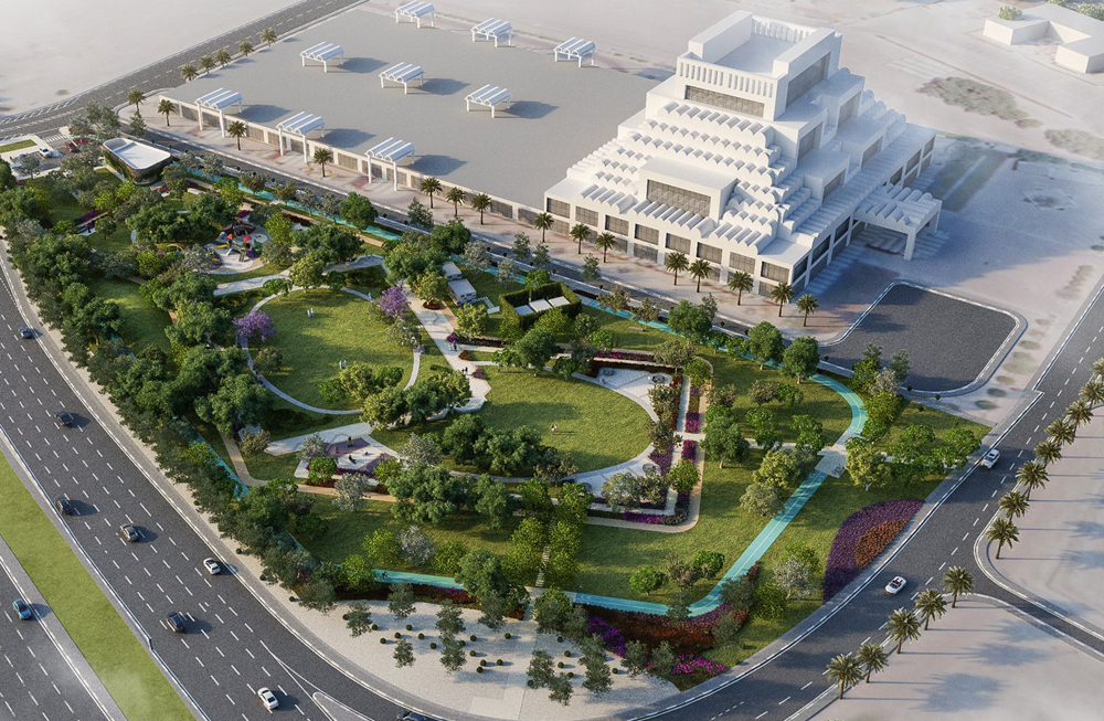 Post Office Plaza construction work begins | The Peninsula Qatar