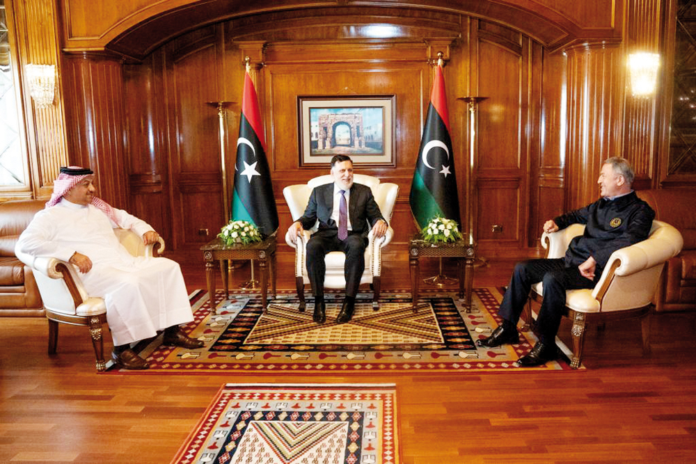 Deputy PM, Turkish Defence Minister meet Chairman of Libya's ...