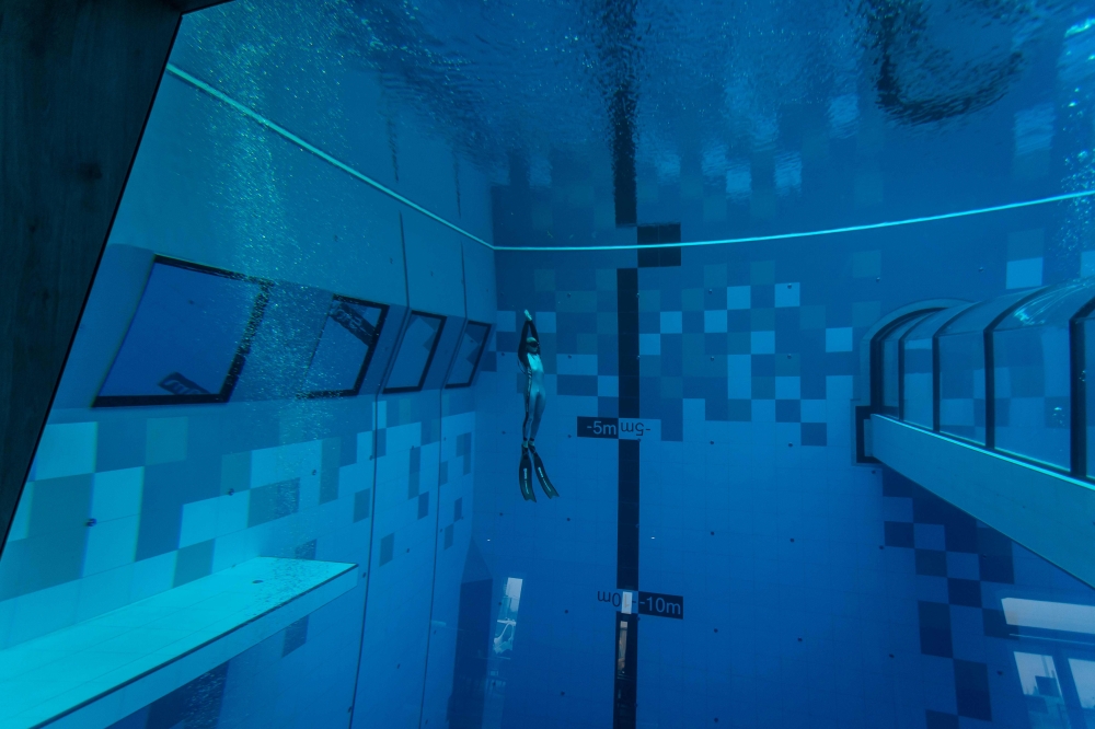 World's deepest diving pool opens in Poland | The Peninsula Qatar