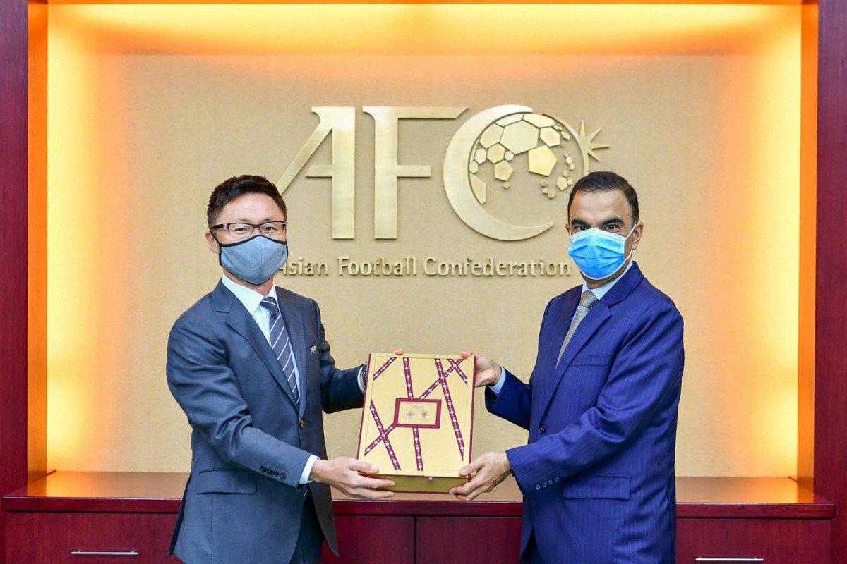 QFA hands over fourth and final part of the AFC Asian Cup 2027 bid file ...