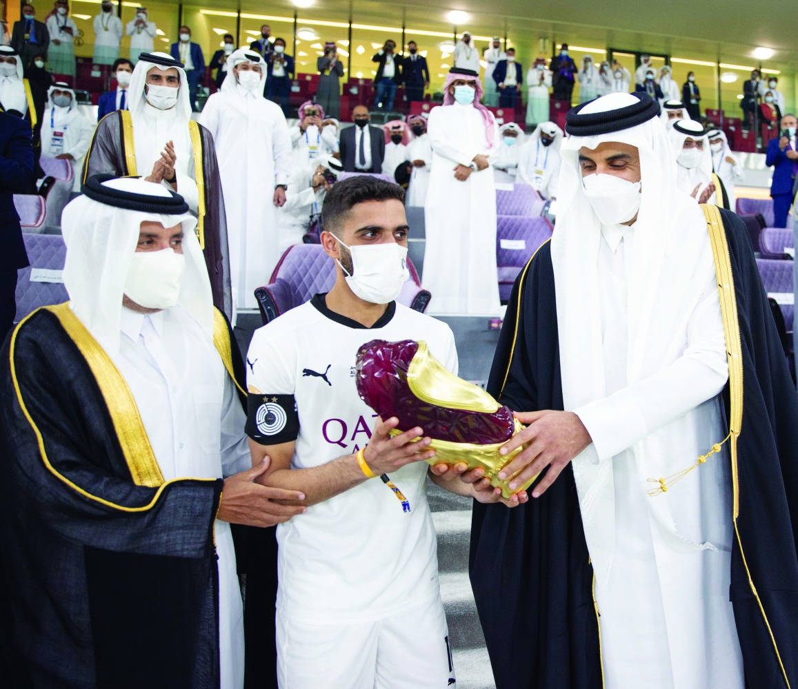 Amir, football family celebrate launch of new World Cup stadium | The ...