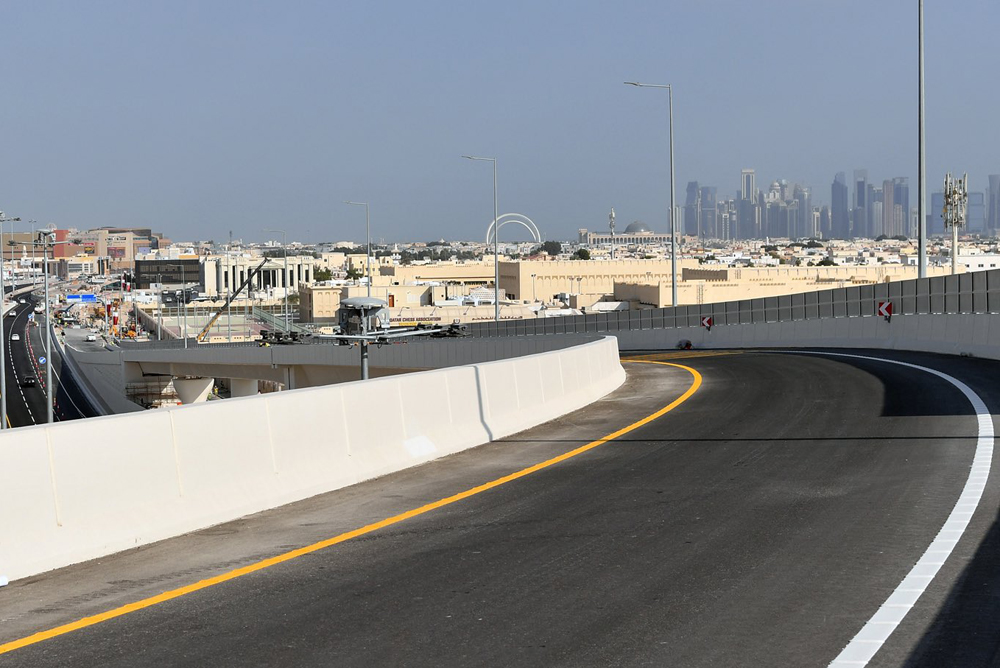 Ashghal to open seventh and highest bridge at Landmark Interchange on ...