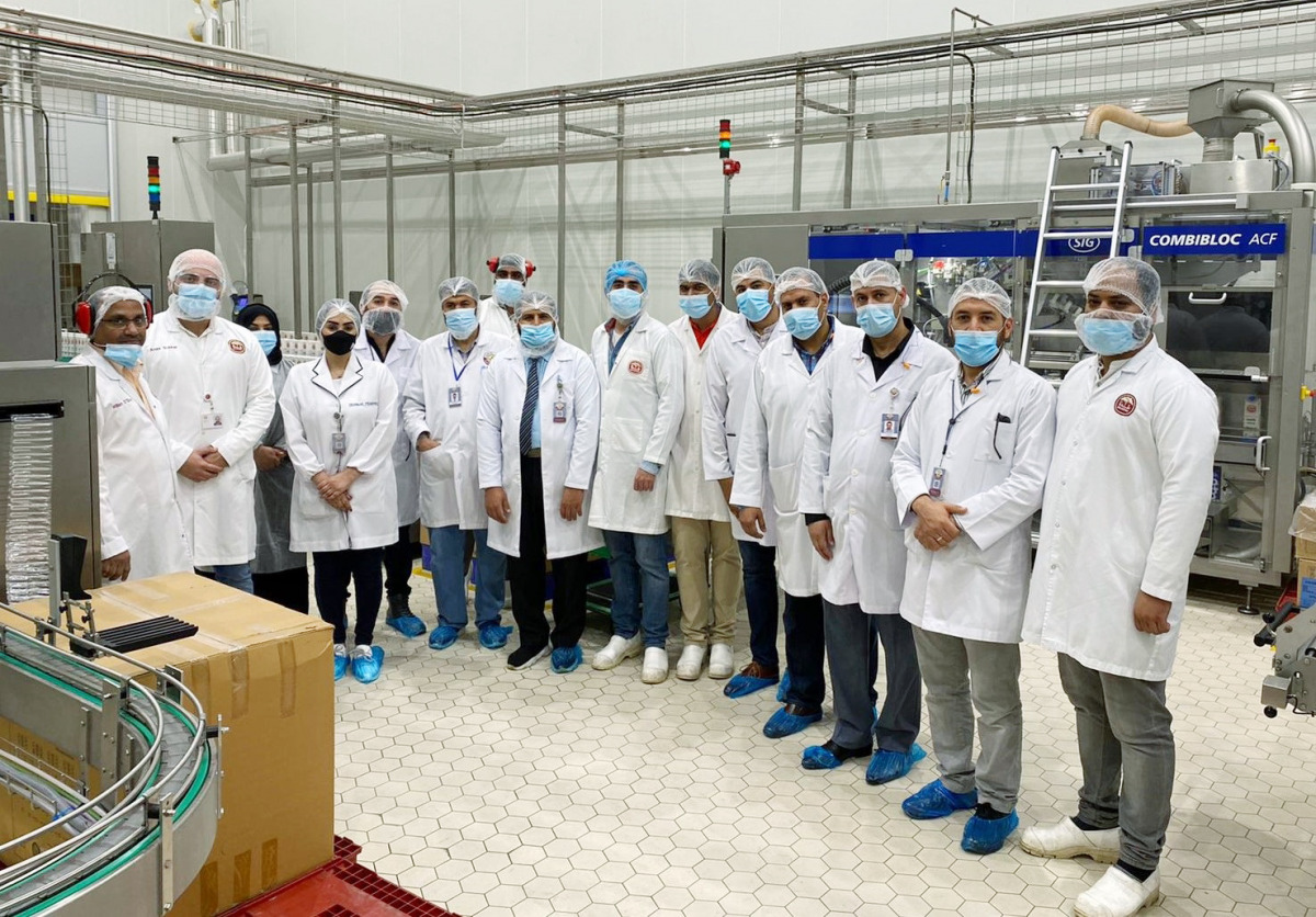 MME team visits Baladna milk factories | The Peninsula Qatar