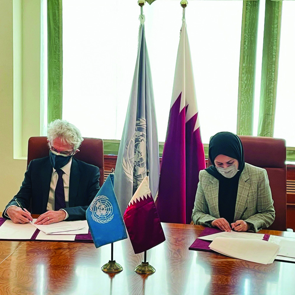 Qatar, UN sign pact for UNOCHA office in Doha | The Peninsula Qatar