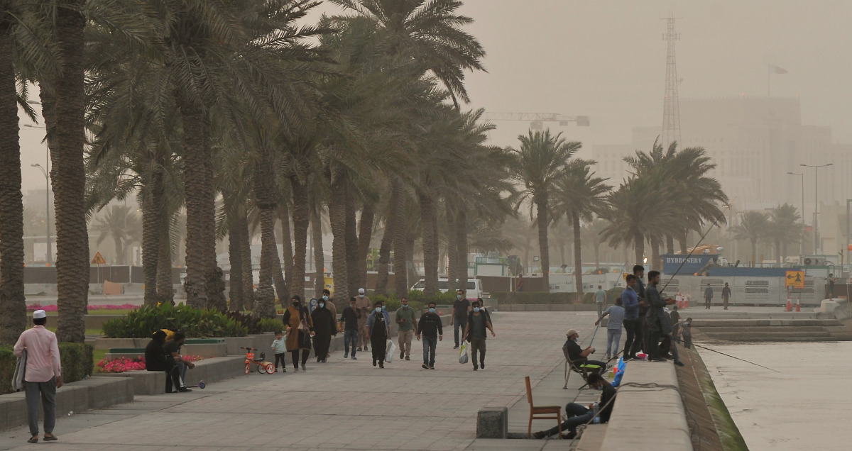 Department of Meteorology warns of poor visibility, strong wind with ...