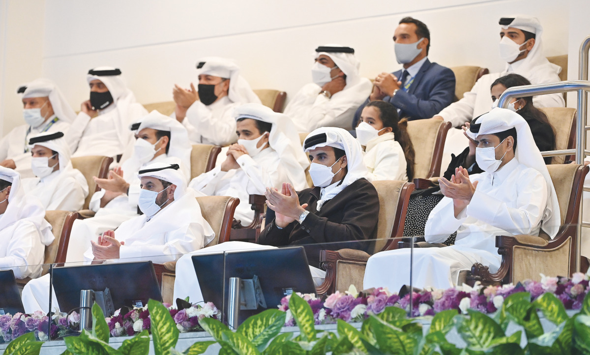 Amir attends Qatar ExxonMobil Open final | The Peninsula Qatar