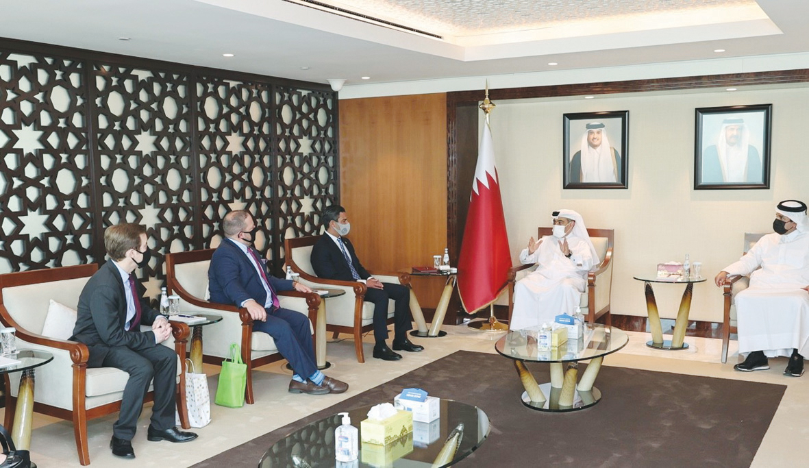 Minister Al Kuwari meets US Mayors | The Peninsula Qatar