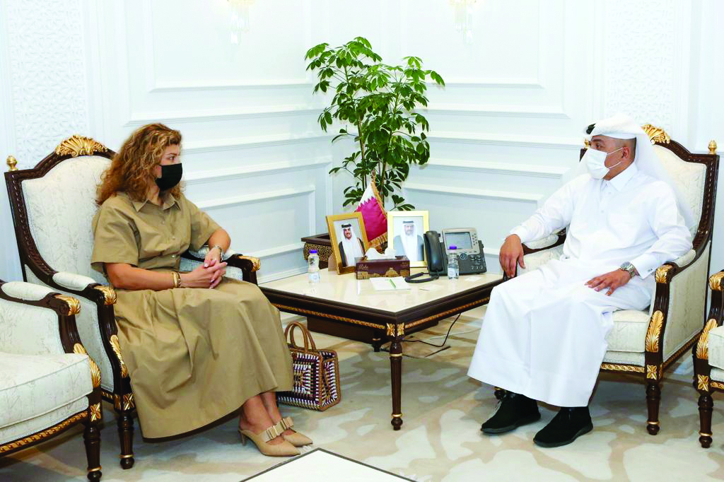 Labor Minister meets Head of UNOCT | The Peninsula Qatar