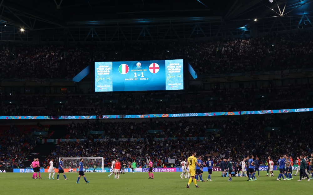 Italy v England Euro final goes to penalties | The Peninsula Qatar