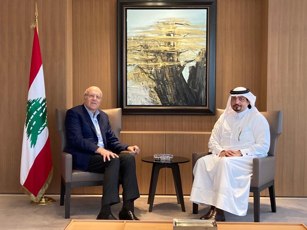 Lebanese Prime Minister-designate meets Qatar's Ambassador | The ...