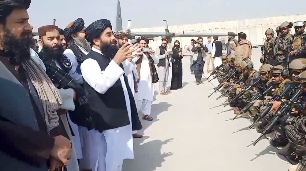 Taliban celebrate victory as last US troops leave Afghanistan | The ...