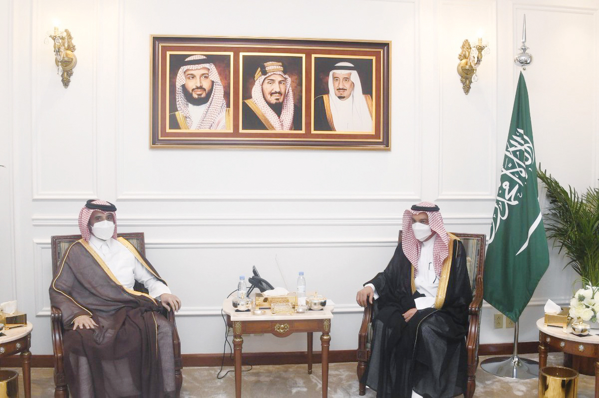 Saudi Ministry of Foreign Affairs receives credentials of Qatar’s ...