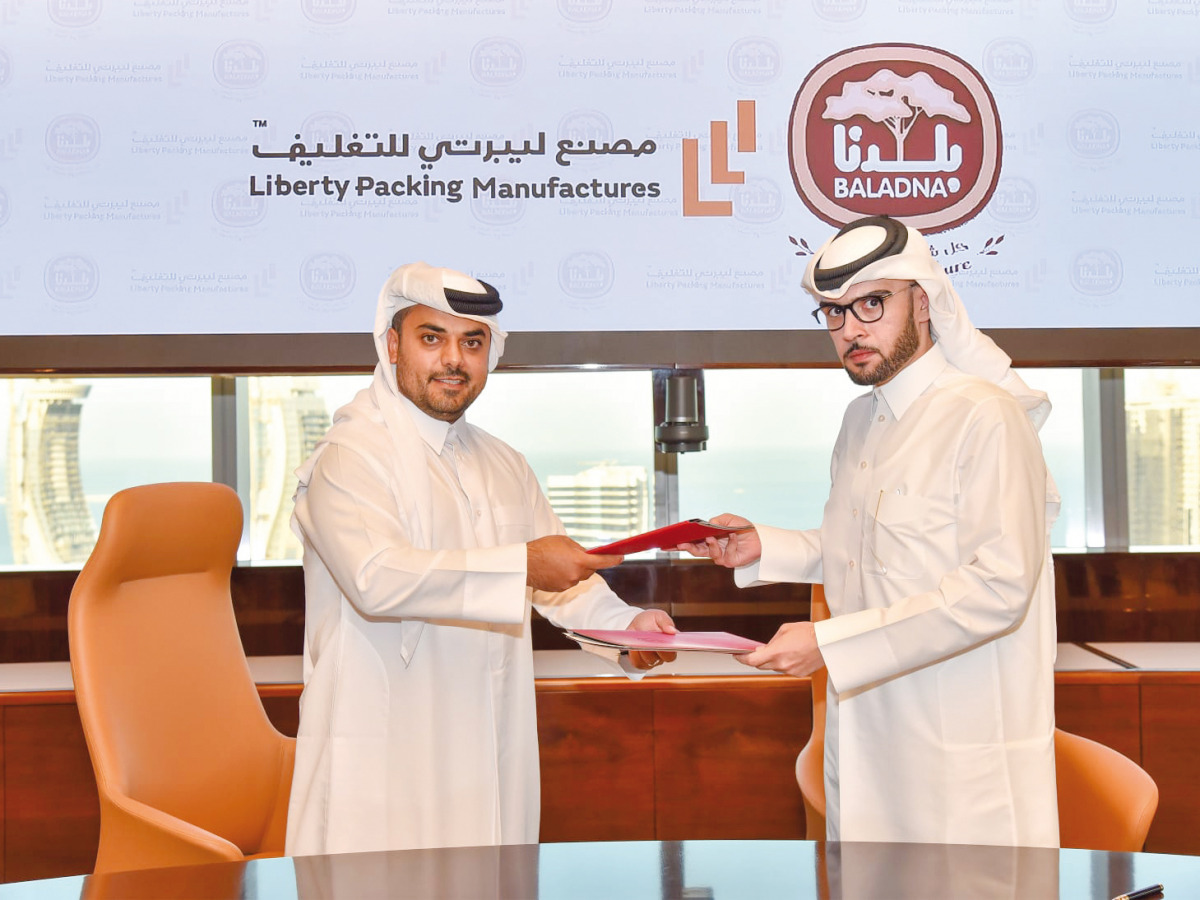 Baladna partners with Liberty Packing | The Peninsula Qatar