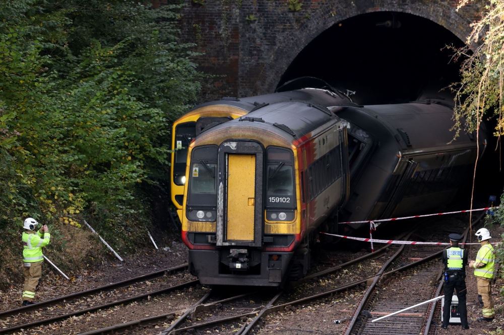 Train collision in southwest England injures several people | The ...