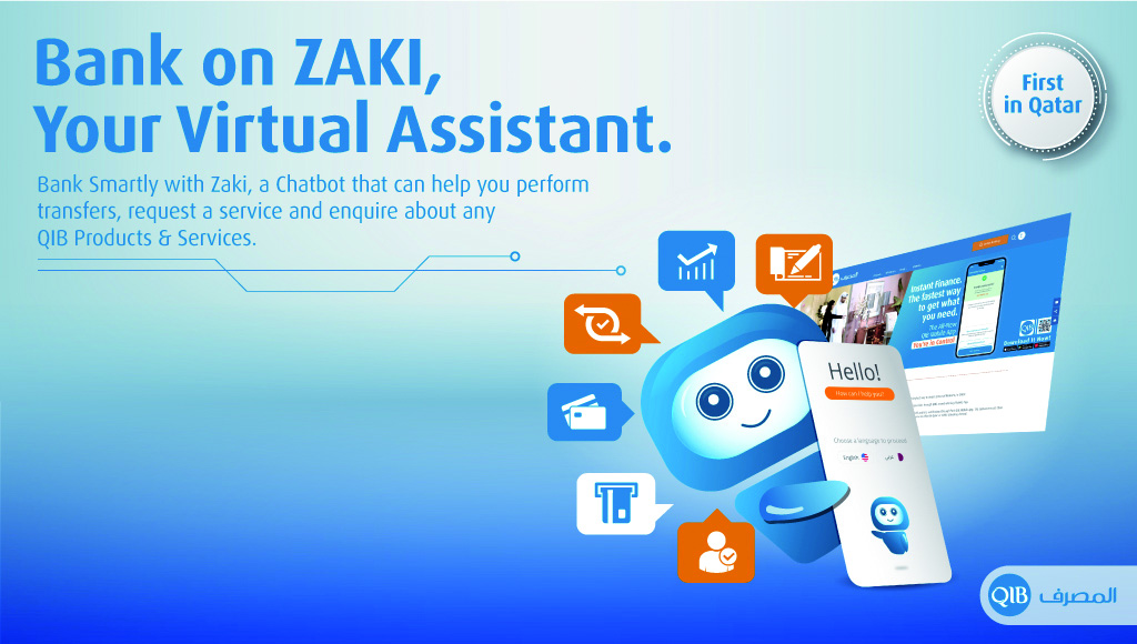 QIB introduces new features to its AI virtual assistant Zaki | The ...
