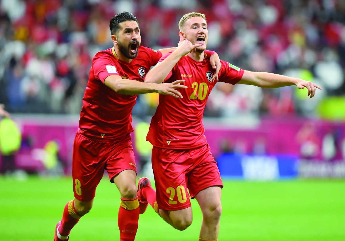 Sensational Syria stun Tunisia 2-0 at Al Bayt Stadium | The Peninsula Qatar