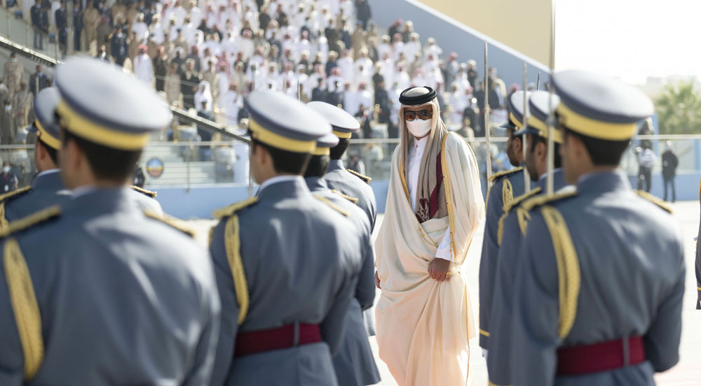 Amir attends Al Zaeem Air College graduation ceremony | The Peninsula Qatar