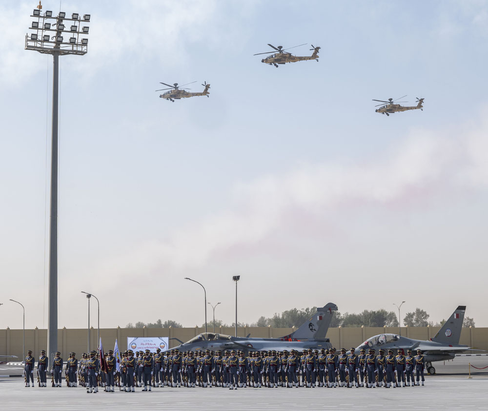 Amir attends Al Zaeem Air College graduation ceremony | The Peninsula Qatar