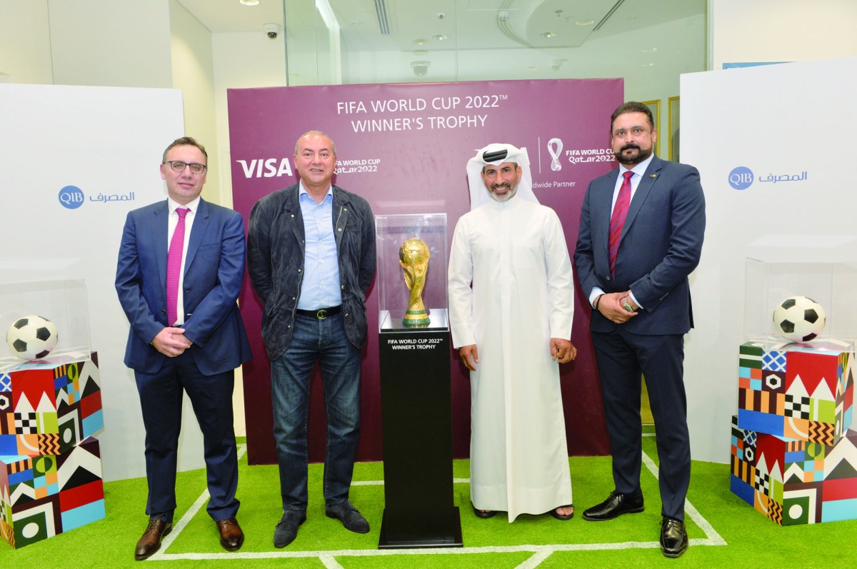 Visa brings FIFA World Cup Winner’s Trophy to QIB cardholders | The ...