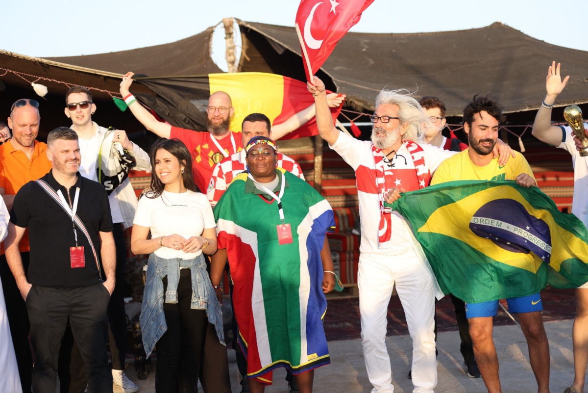 32 football super fans visit Qatar ahead of FIFA World Cup | The ...