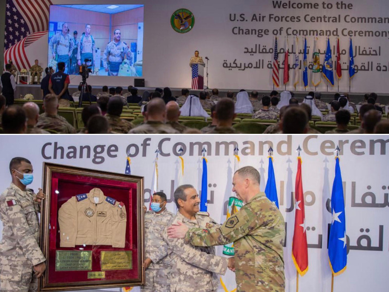 US Air Forces Central Command celebrates handover of its new leadership ...