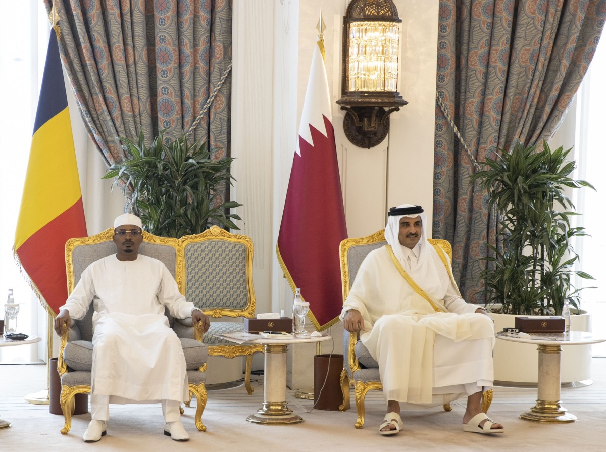 Amir meets Chadian parties of Doha Peace Agreement | The Peninsula Qatar