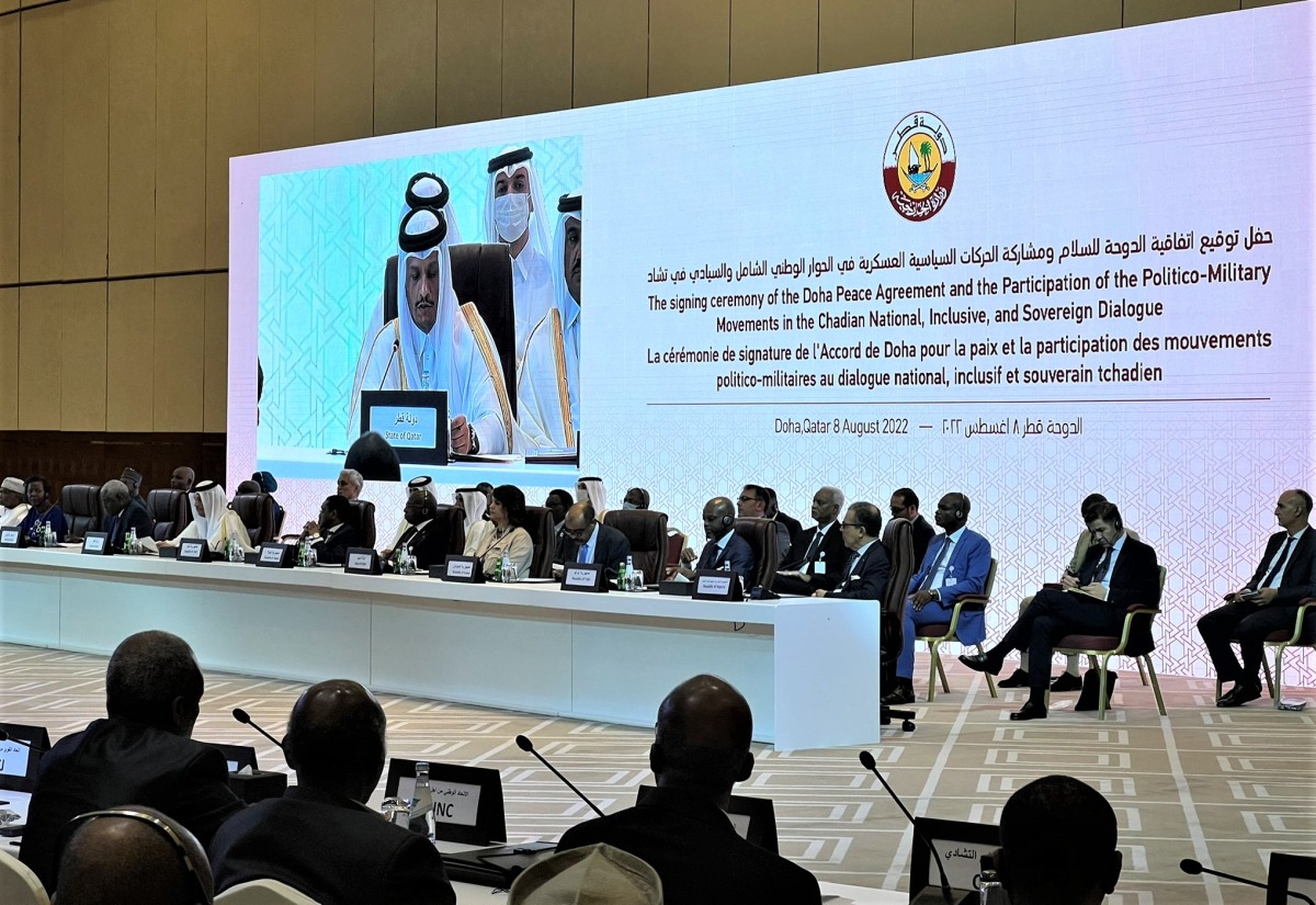 Doha Peace Agreement in Chad: Qatar's new success in mediation ...
