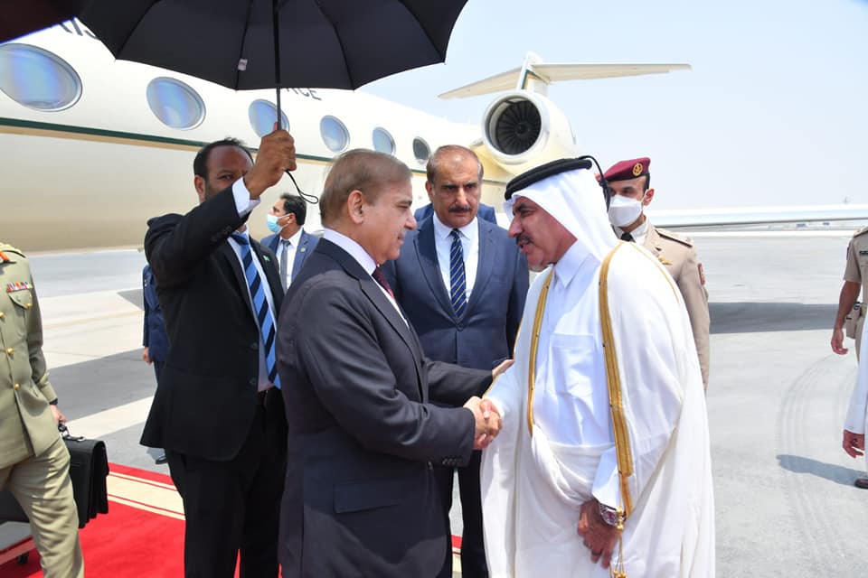 Prime Minister of Pakistan arrives in Doha | The Peninsula Qatar