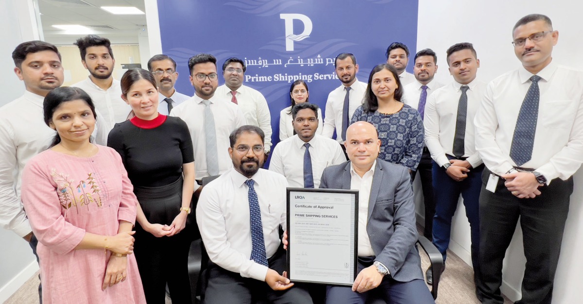 Prime Shipping Services receives three ISO certifications | The ...