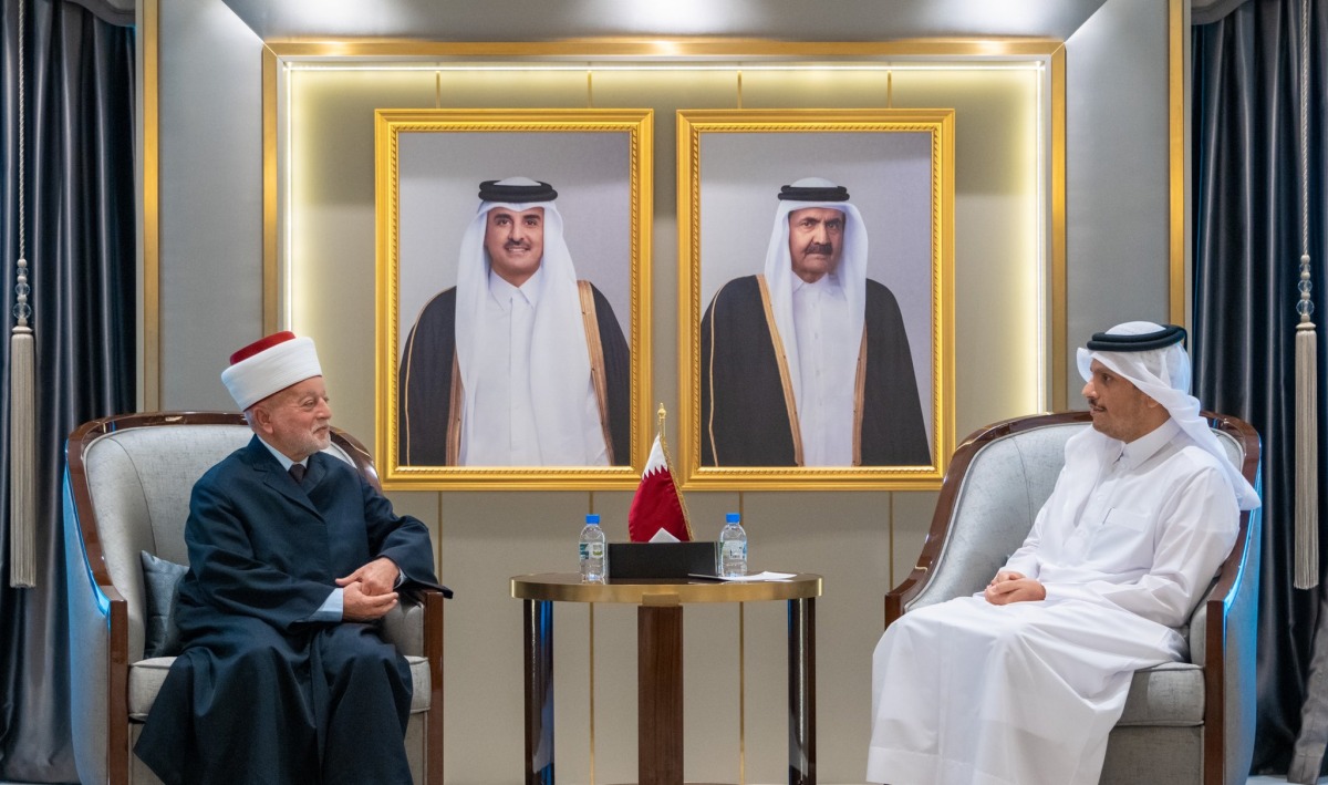 Foreign Minister meets Mufti of Jerusalem, Palestinian Territories ...