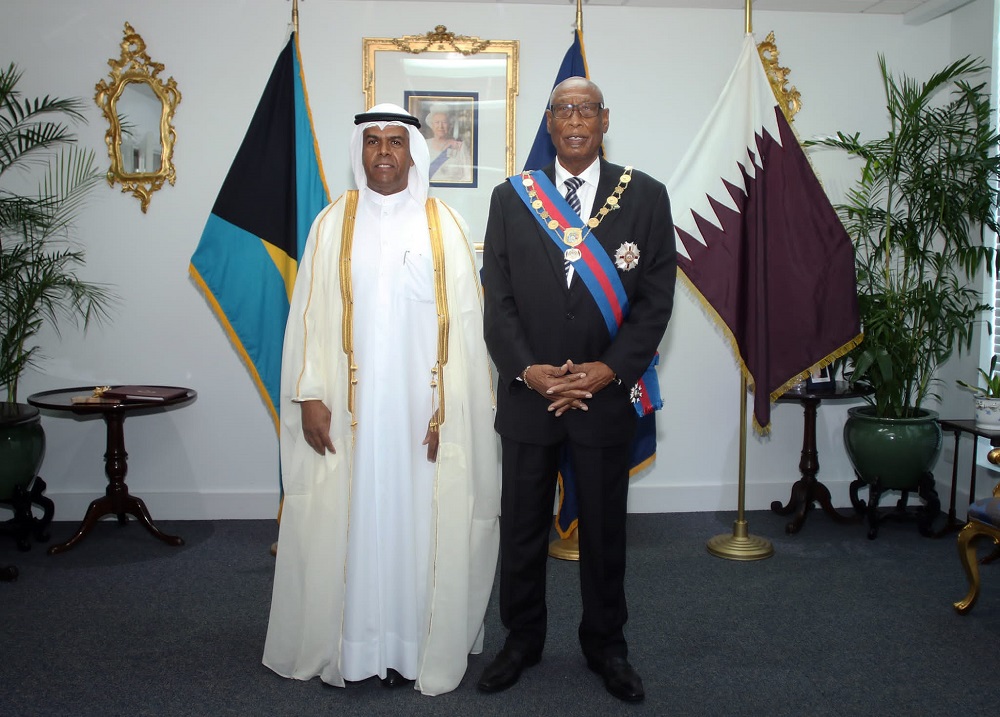 Governor-General of Bahamas receives credentials of Qatar’s ambassador ...