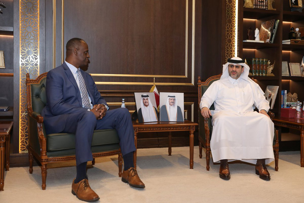 QCB Governor meets US Ambassador | The Peninsula Qatar