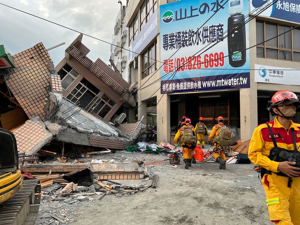 Earthquake rattles Taiwan, but epicentre out at sea | The Peninsula Qatar