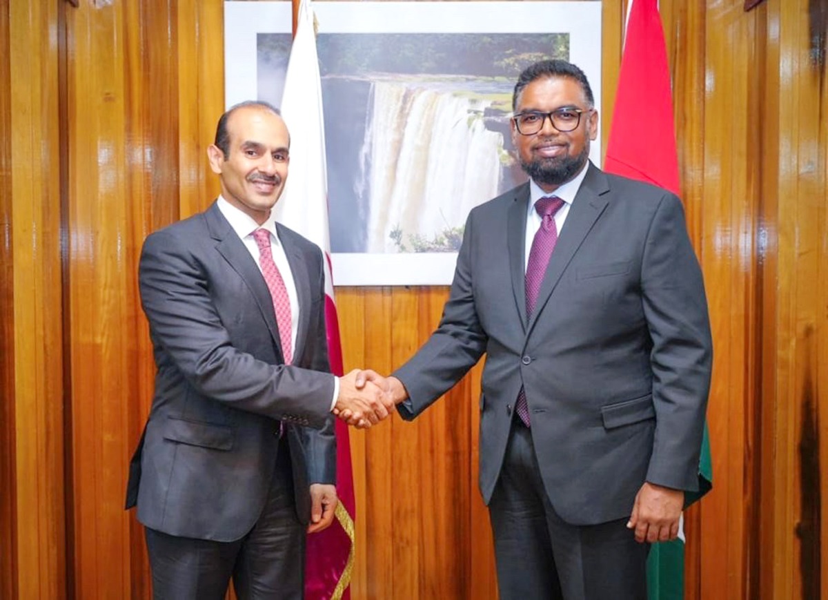 Minister Al Kaabi meets President of Guyana | The Peninsula Qatar
