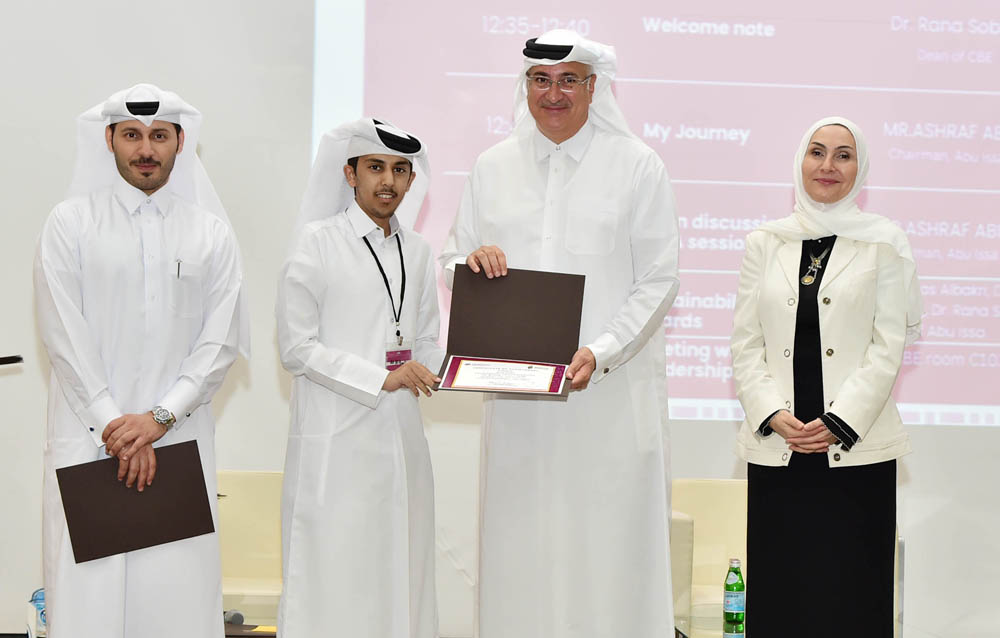 QU’s CBE celebrates winners of QSW challenge | The Peninsula Qatar