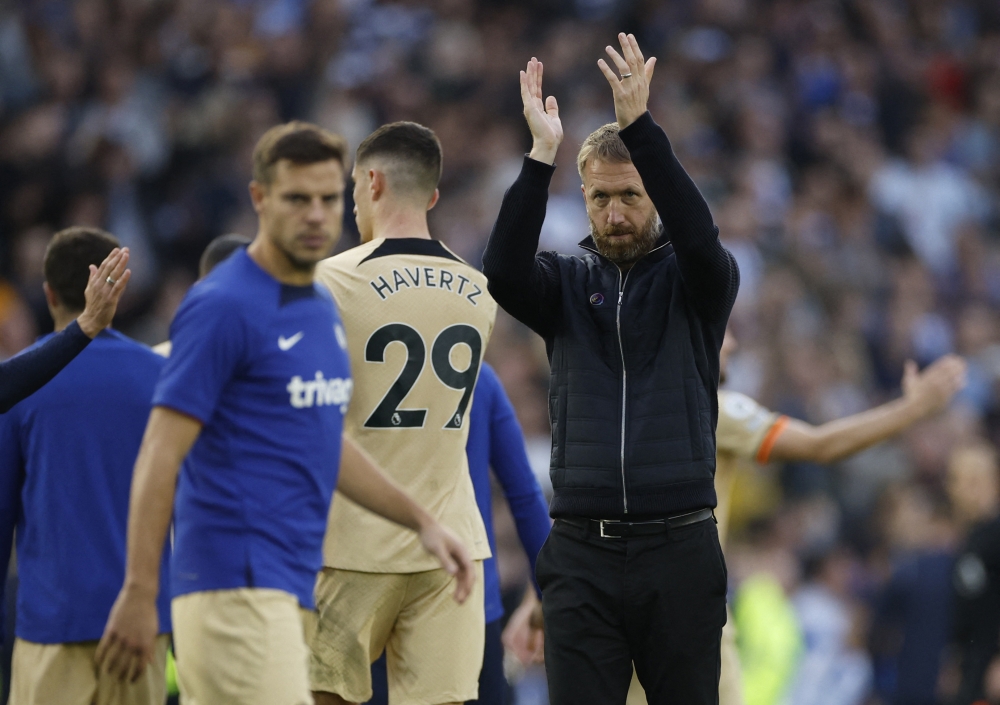 Potter suffers first Chelsea defeat in nightmare return to Brighton ...