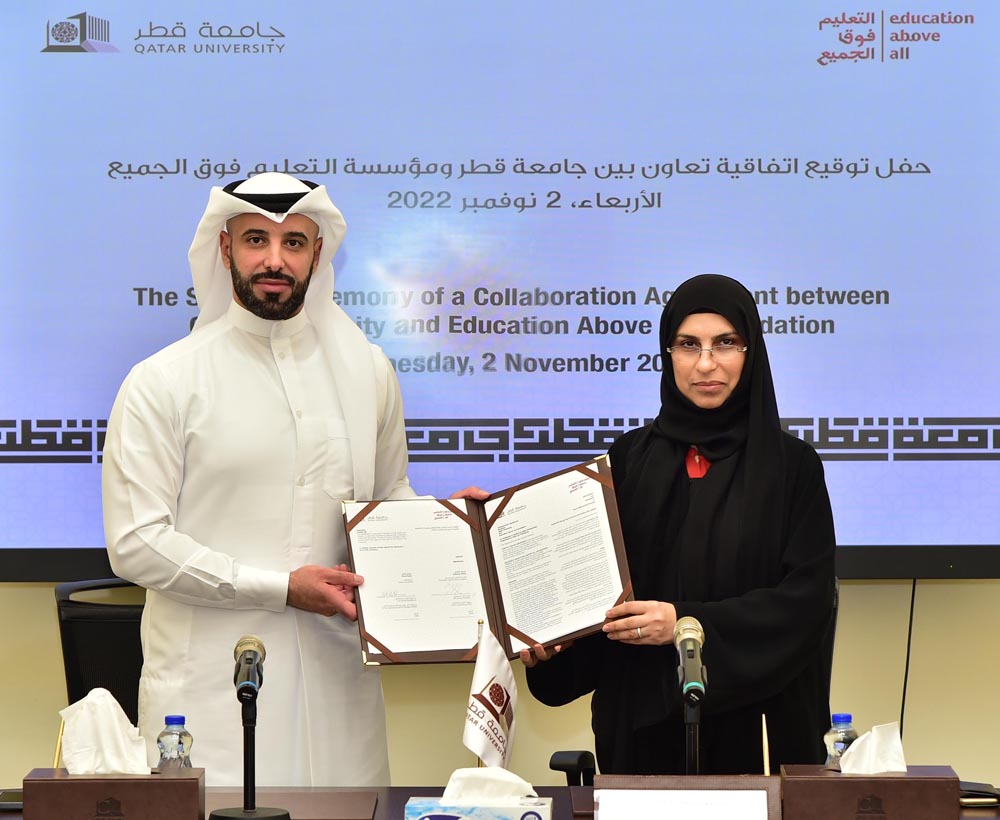 QU signs MoU with Education Above All | The Peninsula Qatar