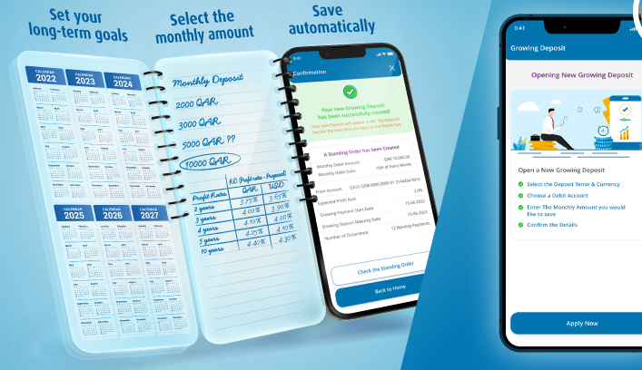 QIB launches ‘Growing Deposit’ on its mobile app | The Peninsula Qatar
