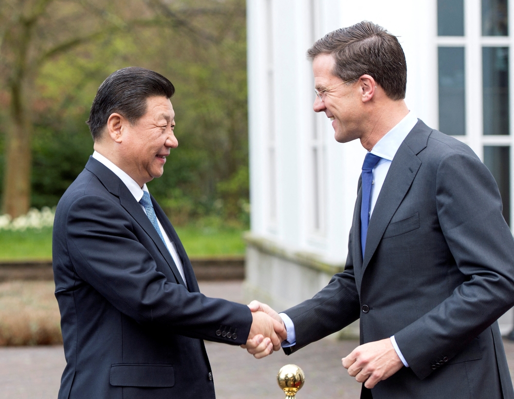 China's Xi invites Dutch PM for visit, says don't politicise trade ...