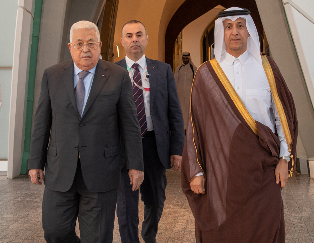 Palestinian President arrives in Doha | The Peninsula Qatar