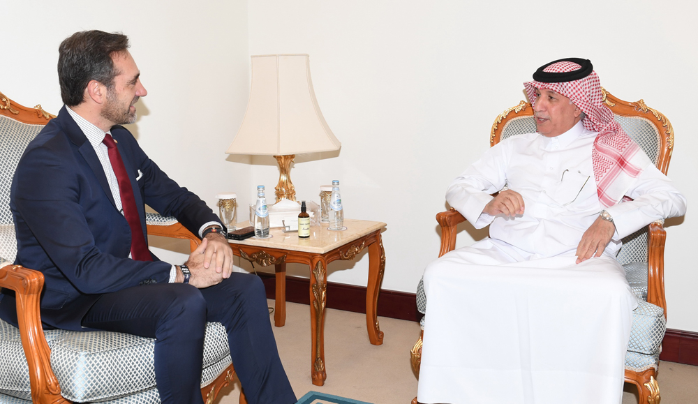Minister of State meets President of European Parliament’s Qatari-EU ...